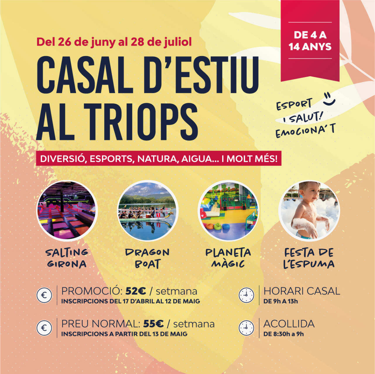 Casal d'estiu - Gimnàs Triops Banyoles