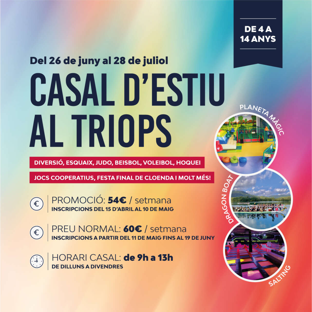 Arxius de Casal d'estiu - Gimnàs Triops Banyoles